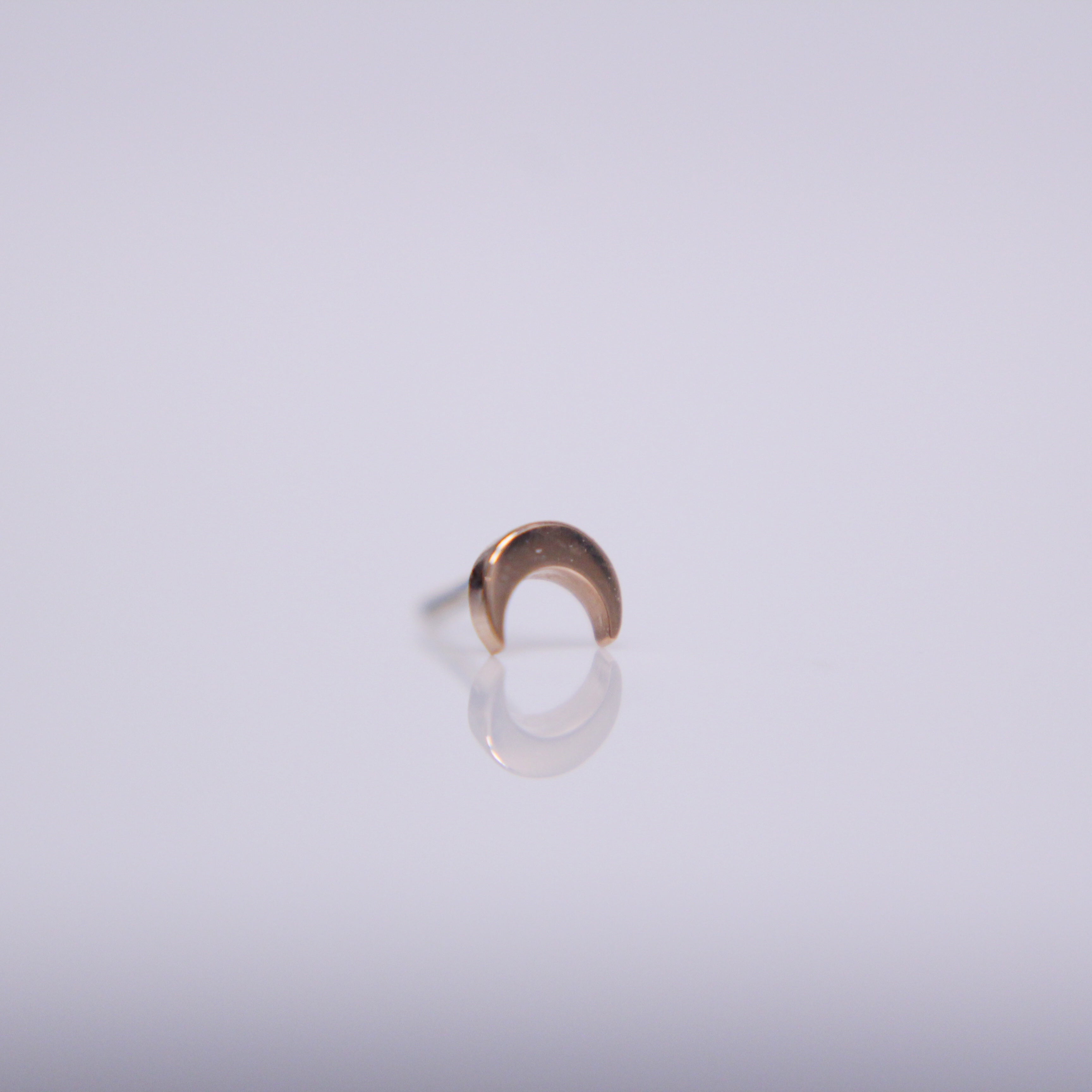 BVLA Tiny Crescent Moon Pushpin End | King's Cross